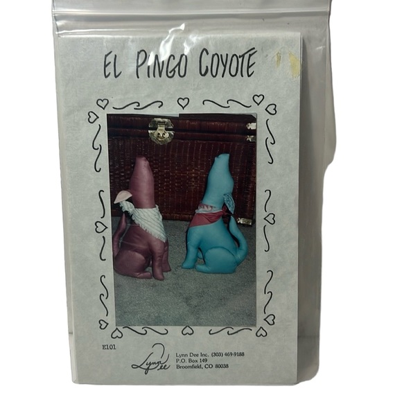 sew | Office | El Ping Coyote Stuffie Sewing Pattern | Poshmark